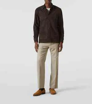 Thom Sweeney Suede Field Jacket