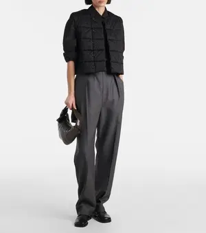 LEMAIRE Pleated Wool Twill Pants