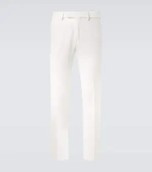 Thom Sweeney Straight Chinos - White
