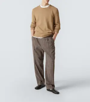 THE ROW Vasko Leather Slip-on Shoes