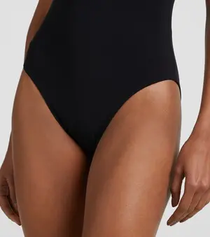 KARLA COLLETTO Alora Ruffled One Piece Swimsuit - Black