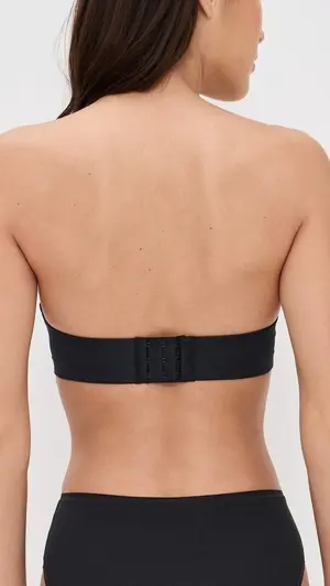 SKARLETT BLUE Breathless Strapless Plunge Push-up Bra - Black