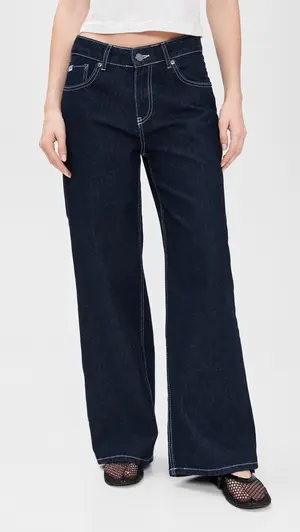 THE RAGGED PRIEST Release Wide Leg Jeans