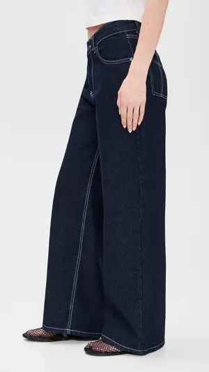 THE RAGGED PRIEST Release Wide Leg Jeans