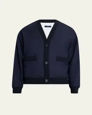 KNT Virgin Wool Blouson Jacket