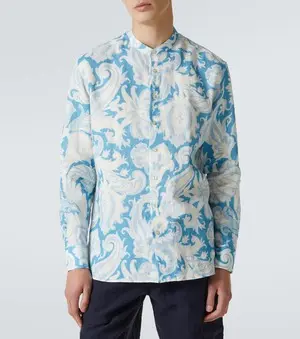 Etro Floral Linen Shirt
