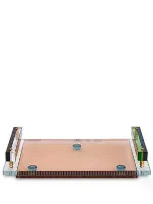 REFLECTIONS COPENHAGEN Fontana Tray - Brown
