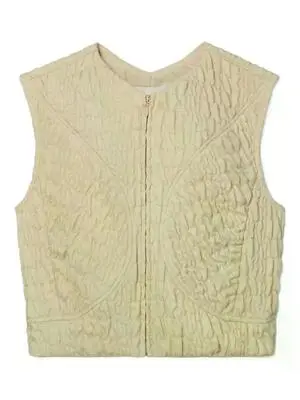 Tory Burch Quilted Sleeveless Vest