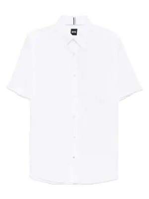 BOSS Logo-embroidered Shirt