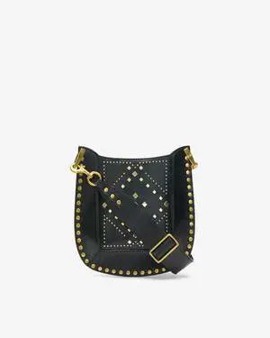 Isabel Marant Nasko Studded Shoulder Bag