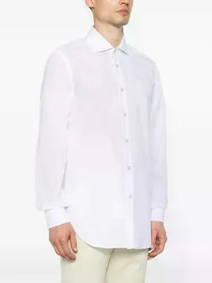 Kiton Cutaway-collar Shirt - White
