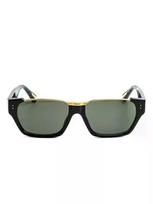 Linda Farrow Square-frame Sunglasses - Black