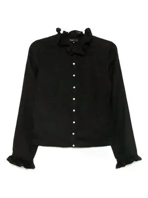 AGNÈS B. Ruffle-trim Blouse