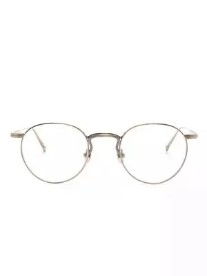 Matsuda Round-frame Glasses - Brown