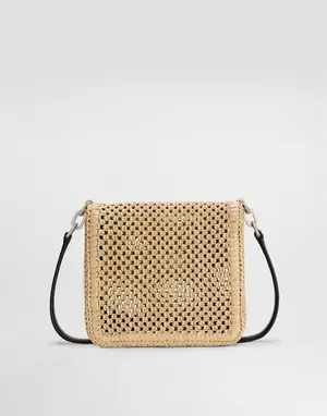 Dolce & Gabbana Woven Raffia Bag