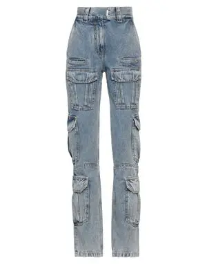 Givenchy Cotton Denim Cargo Jeans