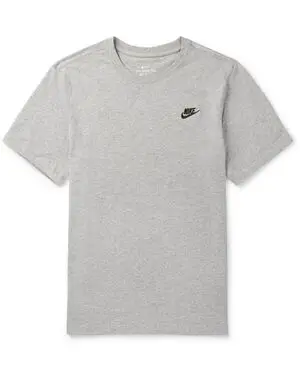 Nike Man T-shirt Camel Size Xs Cotton Grey