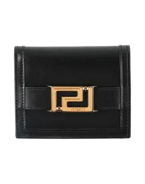 Versace Wallet Calfskin - Black