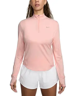 Nike Half Zip Performance Tops For Women