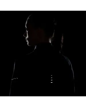 Nike Swift Dri-fit Half Zip Top - Black/refsil