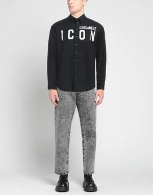 Dsquared2 Icon Shirt Size Cotton - Black