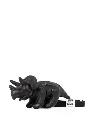 Mihara Yasuhiro Mini Triceratops Shoulder Bag - Black