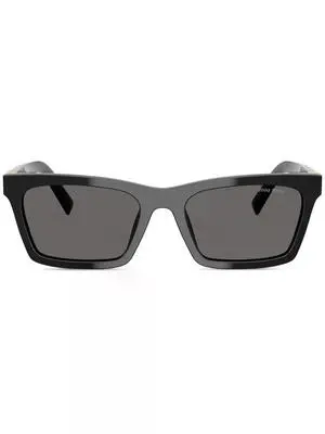 Miu Miu Square-frame Sunglasses - Black