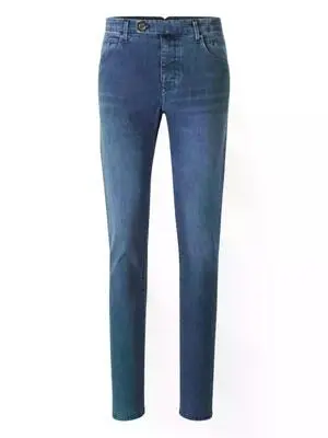 Incotex Stretch-cotton Straight Jeans