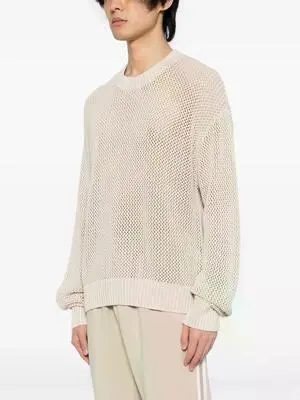REPRESENT Open Gauge Knit Jumper - Neutrals