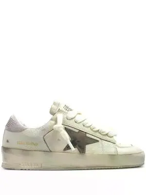 GOLDEN GOOSE Stardan Nappa Leather Sneakers - Neutrals