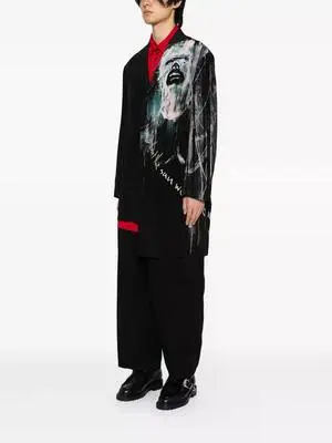Yohji Yamamoto Pattered Blazer