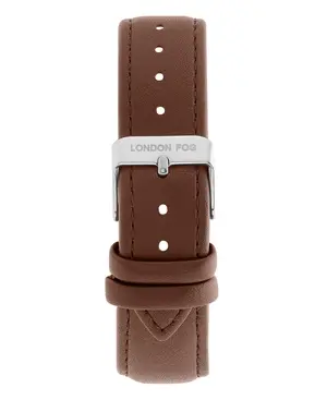 London Fog Whitehall Leather Watch