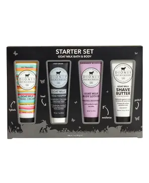 DIONIS GOAT MILK SKINCARE Goat Milk Bath And Body Starter Set