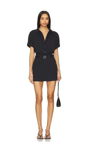 PISTOLA Tully Shirtdress - Black