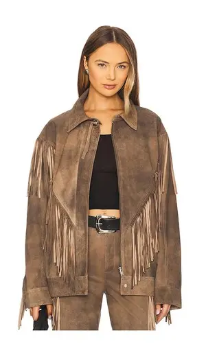 LAMARQUE X Revolve Arizona Fringe Jacket