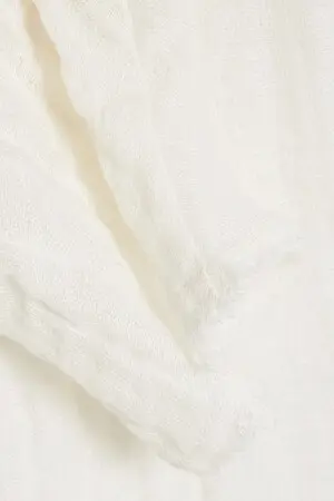 BY MALENE BIRGER Miya Linen-gauze Mini Dress