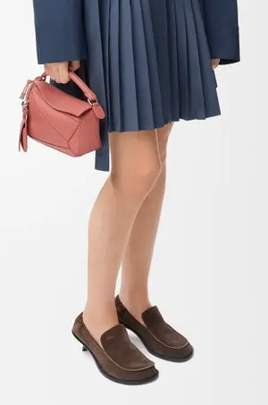 Loewe Mini Featherlight Puzzle Bag Blush