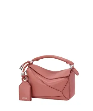 Loewe Mini Featherlight Puzzle Bag - Blush