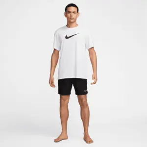 Nike Swim Hydroguard Short-sleeve Top - White