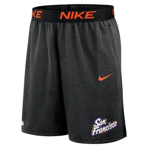 Nike San Francisco Giants City Connect Dri-fit Mlb Shorts - Black