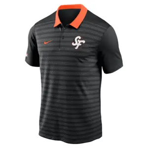 Nike San Francisco Giants Authentic Collection City Connect Victory Dri-fit Mlb Polo - Black