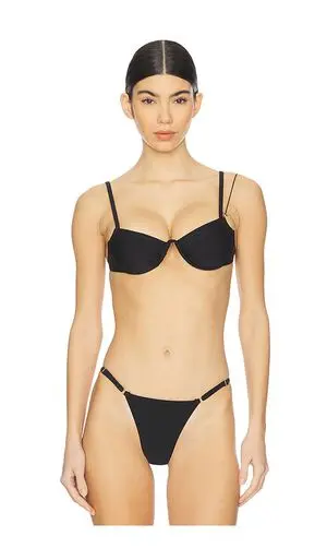 BANANHOT Milana Bikini Top - Black