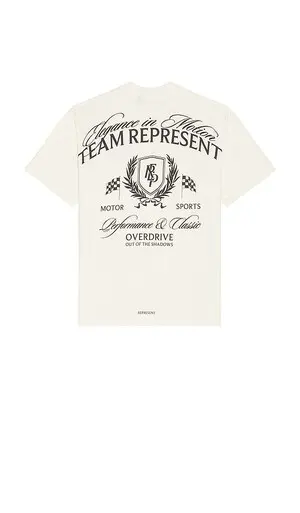 REPRESENT Crest Tee In White