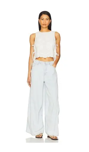 Free People Faded Gardens Tank