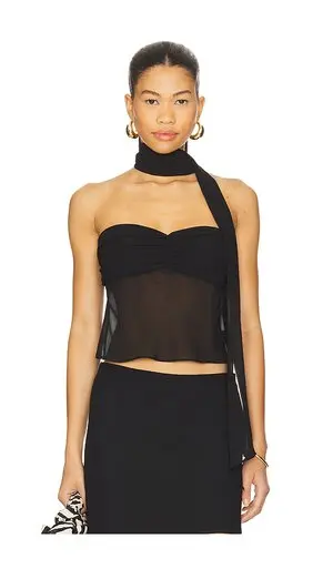 LOVERS AND FRIENDS Mariah Top - Black