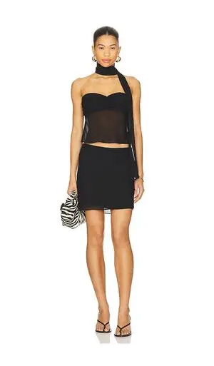 LOVERS AND FRIENDS Mariah Top - Black