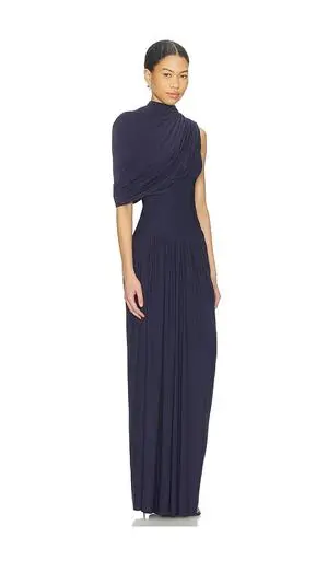 DEME BY GABRIELLA Bloom Maxi Dress - Blue