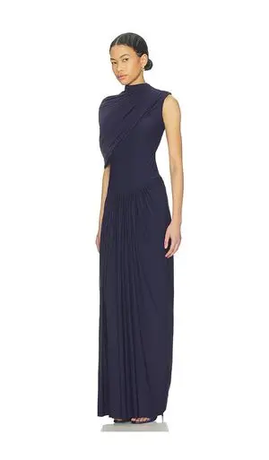 DEME BY GABRIELLA Bloom Maxi Dress - Blue