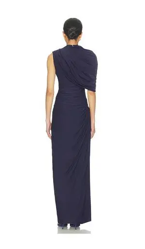 DEME BY GABRIELLA Bloom Maxi Dress - Blue
