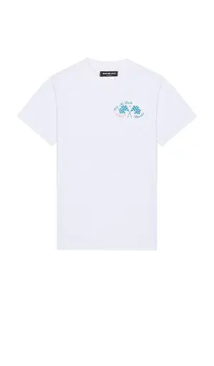 WISH ME LUCK X First Pick T-shirt In White